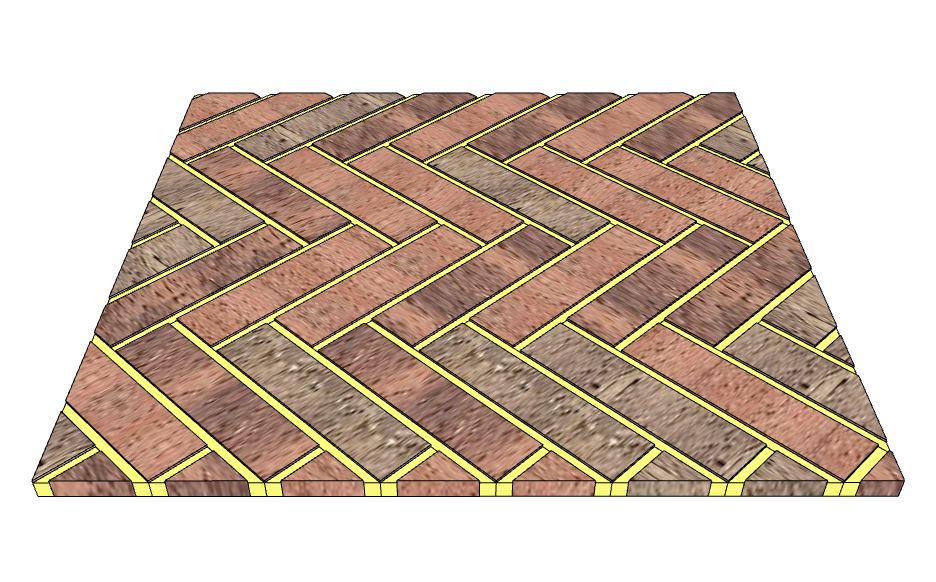 BIMcomponents.com — Fishbone Tiles