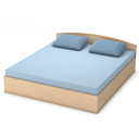 BIMcomponents.com — Bed Double 01 16