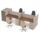 BIMcomponents.com — Office Layout Linear 16