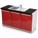 BIMcomponents.com — Cabinet Base 3D 16