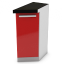 BIMcomponents.com — Cabinet Base Chamfered 16