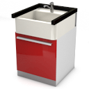 BIMcomponents.com — Cabinet Belfast Sink 1D 16