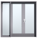 BIMcomponents.com — Double Door with Sidelight 16
