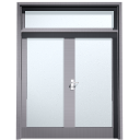 BIMcomponents.com — Double Door with Transom 16