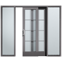 BIMcomponents.com — Sliding Door with 2 Sidelights 16