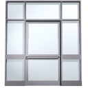 BIMcomponents.com — Storefront Sidelight Transom 16