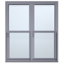 BIMcomponents.com — Double-Hung Double Window 16
