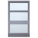 BIMcomponents.com — Storefront Window with 2 Transoms 16