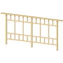 BIMcomponents.com — Rail Post with Bars 16