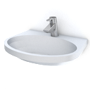 BIMcomponents.com — Basin Flat Back-Oval 16