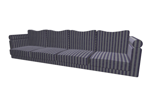 BIMcomponents.com — sofa 4 plazas