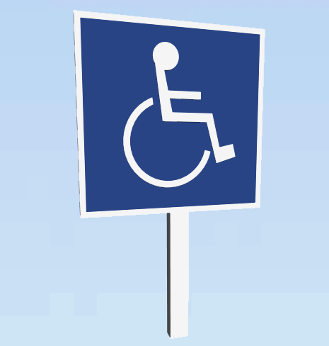 BIMcomponents.com — Panneau Hand Parking