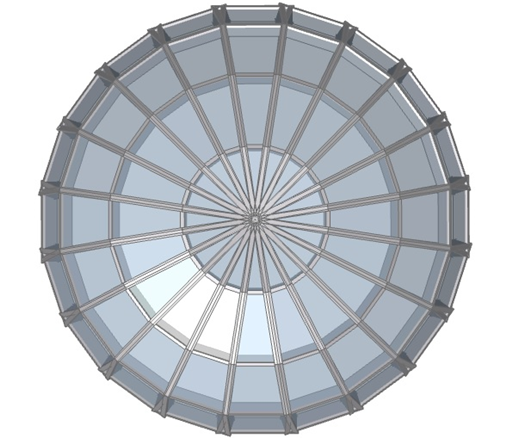 BIMcomponents.com — Curtain wall dome