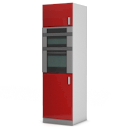 BIMcomponents.com — Cabinet Tall Single Door with Oven 17