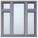 BIMcomponents.com — Triple Window with Side Transoms 17