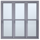 BIMcomponents.com — Single-Hung Triple Window 17