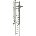 BIMcomponents.com — Caged Ladder 17