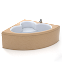 BIMcomponents.com — Bathtub Corner 17