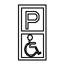 BIMcomponents.com — Sign Disabled Parking 17