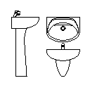 BIMcomponents.com — Basin Symbol 17