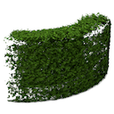 BIMcomponents.com — Hedge Element 3D Bended 17