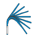 BIMcomponents.com — Articulated Bus Turning Curves