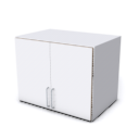 BIMcomponents.com — Glass divided wall cabinet double access 900x636