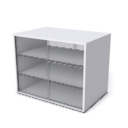 BIMcomponents.com — Wall cabinet sliding doors double access 900x600
