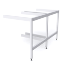 BIMcomponents.com — System A add-on bench frames for island tables