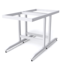 BIMcomponents.com — System C bench frames for island tables