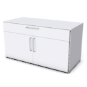 BIMcomponents.com — Underbench cabinet 2 doors and 1 drawer, 1 ...