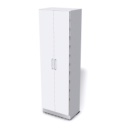 BIMcomponents.com — Storage cabinet 2 door with ABS 2100x656x450
