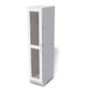 BIMcomponents.com — Storage cabinet glass door with ABS 2100x456x670 double access