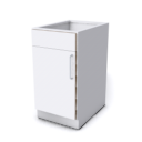 BIMcomponents.com — Sink cabinet 1 door 875x456x650