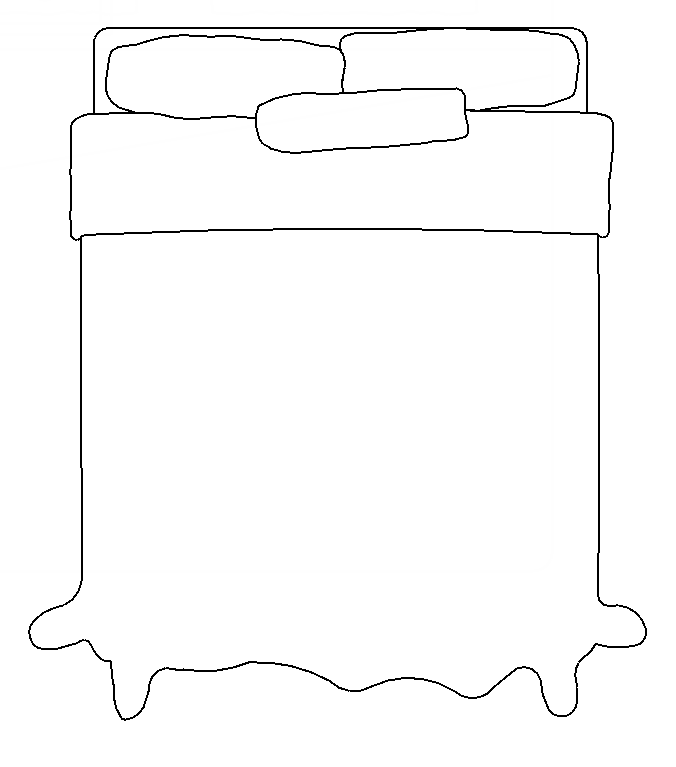 BIMcomponents.com — 2D_bed_double_7362