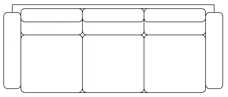 BIMcomponents.com — 2D_sofa_20014