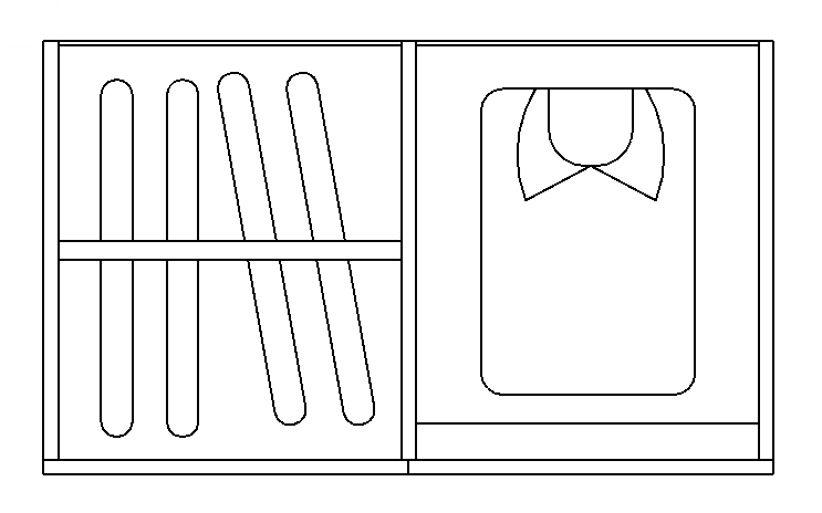 BIMcomponents.com — 2D_wardrobe_227