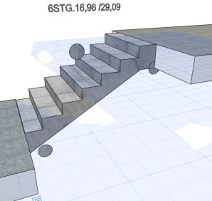 BIMcomponents.com — Stiege gerade grafisch interaktiv12_2013