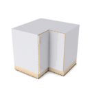 BIMcomponents.com — 7.01.08 Corner bench 90