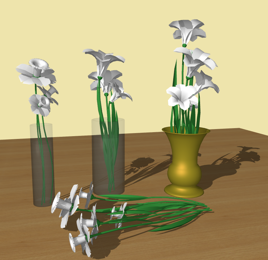 BIMcomponents.com — flowers in vase