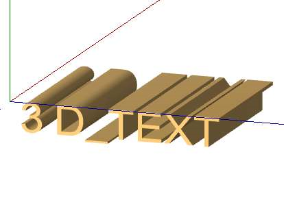 BIMcomponents.com — 3D TEXT文字