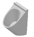BIMcomponents.com — d1 IDO Steel urinal
