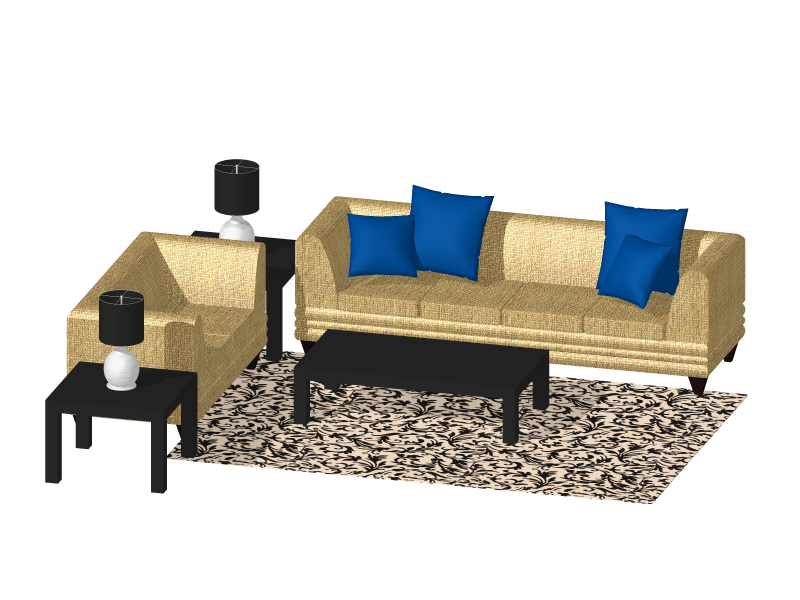 BIMcomponents.com — divano angolare