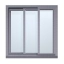 BIMcomponents.com — 3-Sash Sliding Window 19