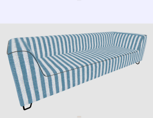 BIMcomponents.com — Sofa 3 Lugares 01