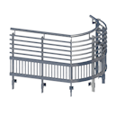 BIMcomponents.com — 3DMD Demo Railing Horiz Bar B