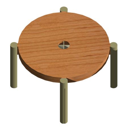 BIMcomponents.com — table_round_20101029