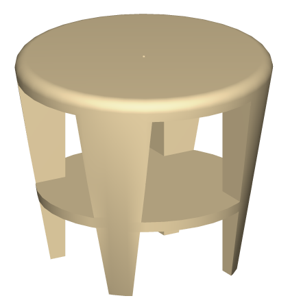 BIMcomponents.com — table_round_70_IR_20100624