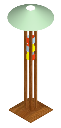BIMcomponents.com — floor_lamp_50_IRA_20110106