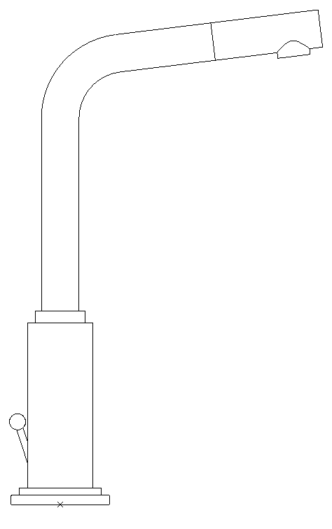 BIMcomponents.com — 2D_tap_002_side_210728